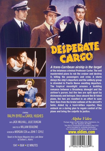 Desperate Cargo (DVD) Carol Hughes Ralph Byrd 89218423399 | eBay