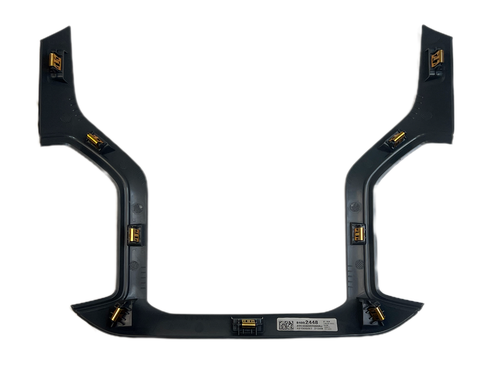 GM 2019-2023 Chevrolet Silverado Center Bezel (Dark Silver) Part ...