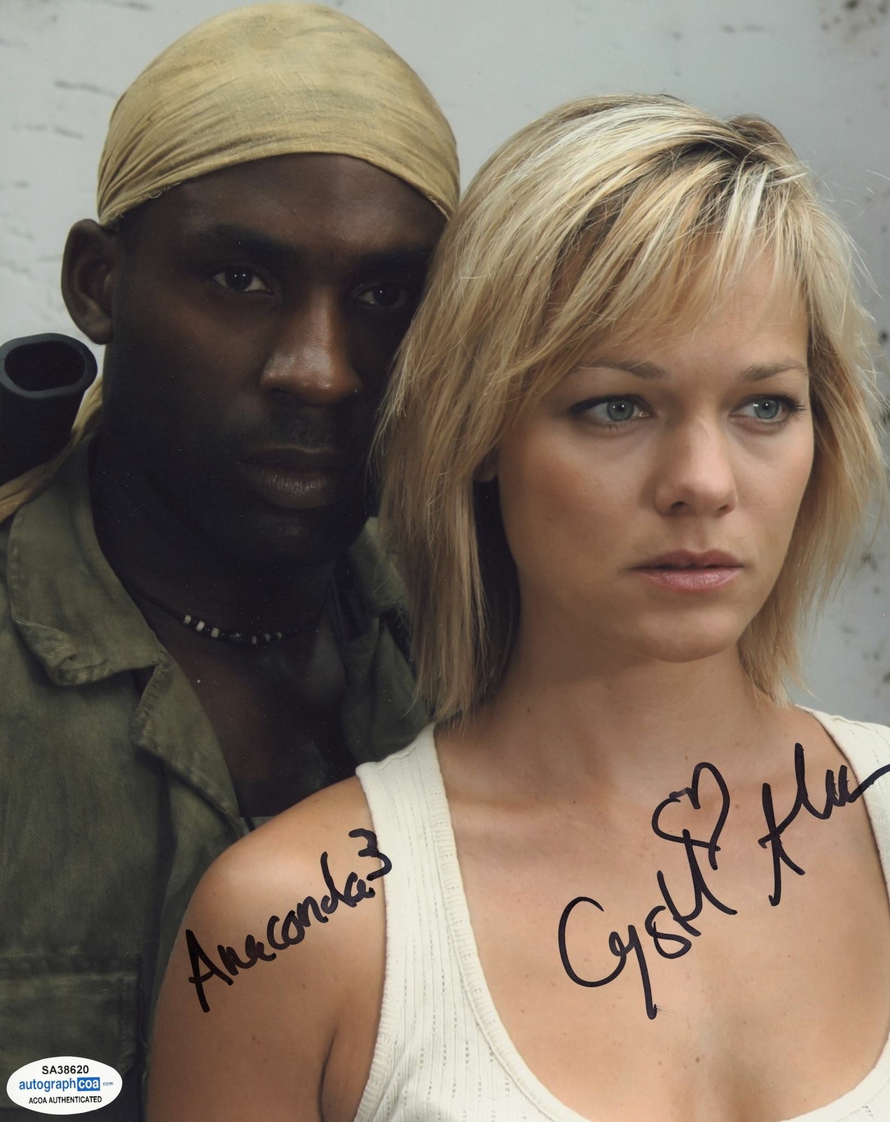 CRYSTAL ALLEN SIGNED ANACONDA 3: OFFSPRING 8X10 PHOTO 2 ACOA | eBay