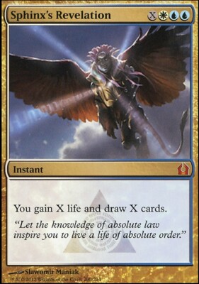 Sphinx's Revelation (Mythic) Near Mint Normal English - Magic the ...