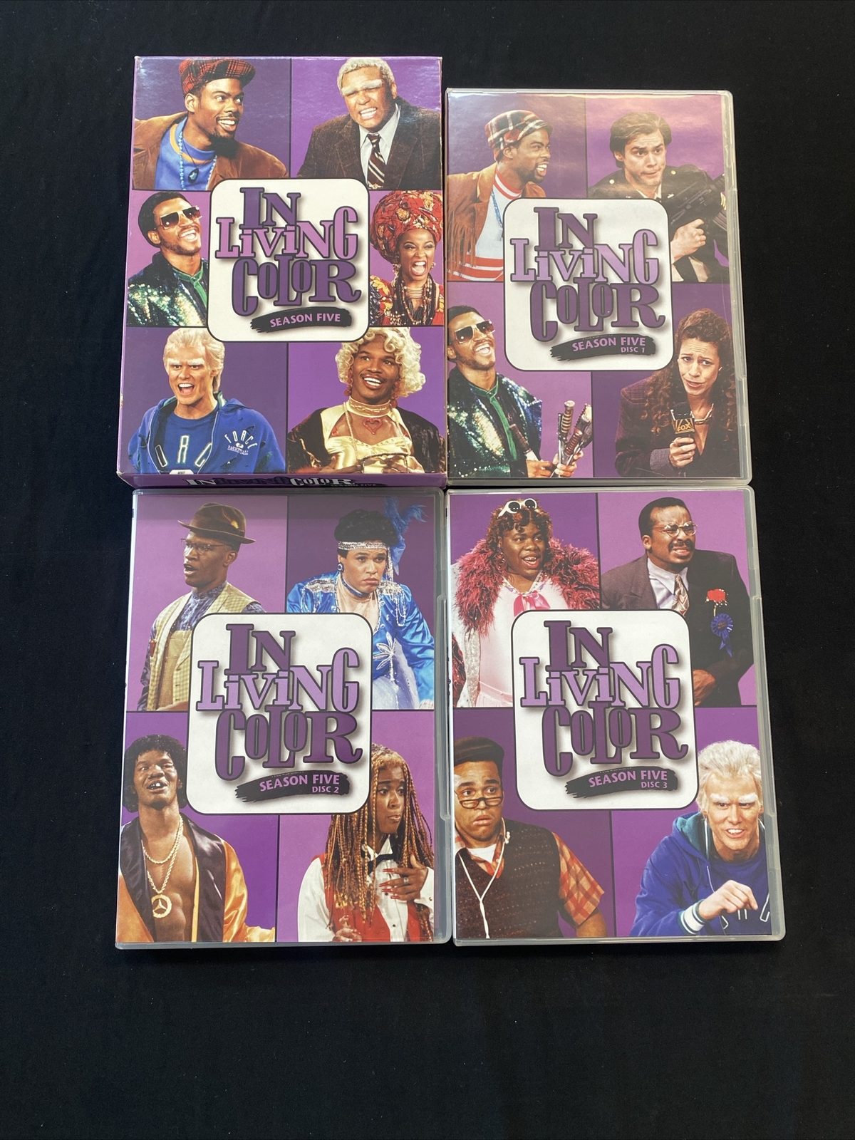 In Living Color - Season 5 (DVD, 2009, 3-Disc Set, Full Frame) Rare ...