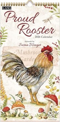 Lang Proud Rooster 2026 Vertical Wall Calendar w | eBay