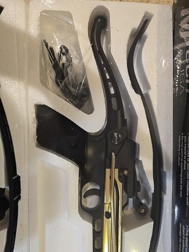LOT OF 2 M-Tech Self Cocking Pistol Crossbow Metal Body and Arrows 1 ...