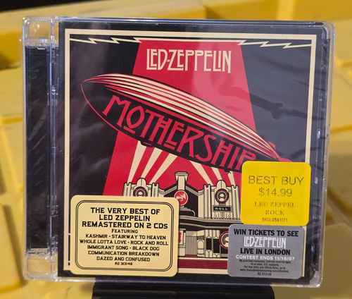 New Factory Sealed Led Zeppelin Mothership Music CD | eBay