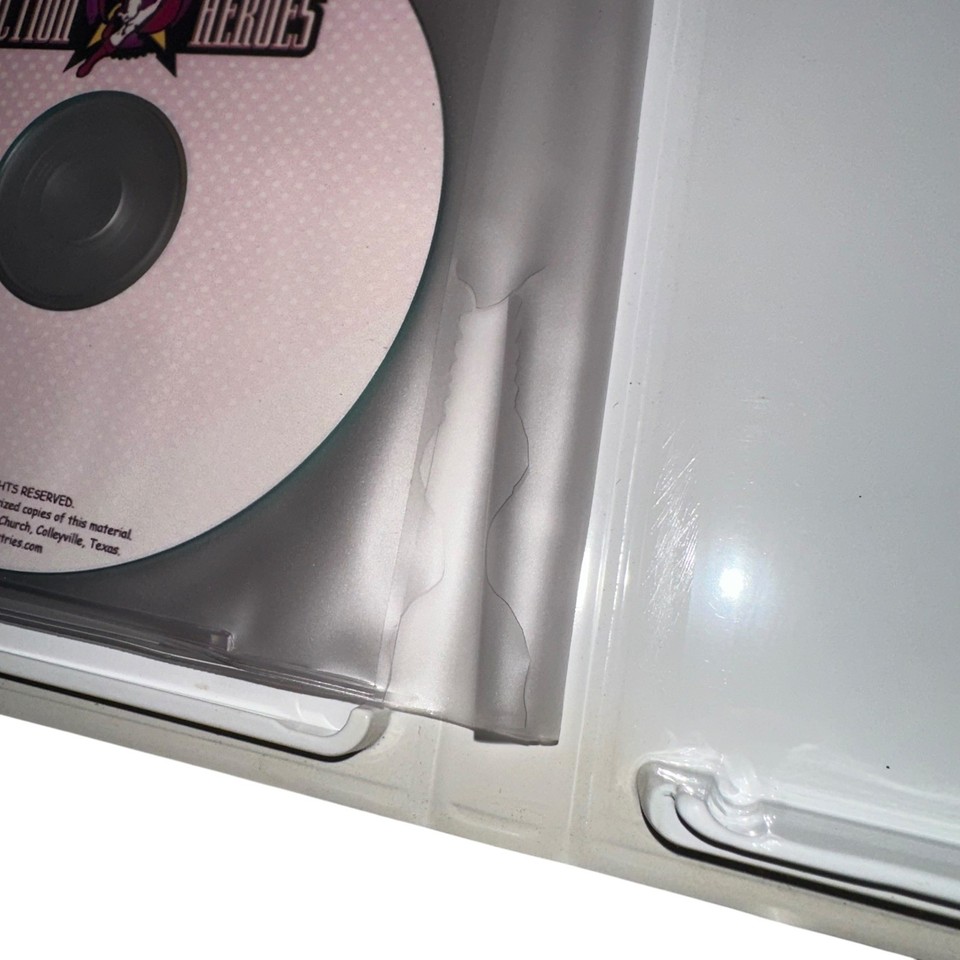 Action Heroes Biblical Heroes 7 CD Set Dr. Frank Harber Hulk Batman ...