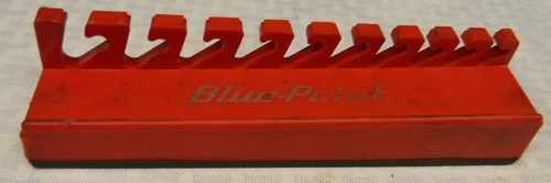 BLUE-POINT MECHANICS TIME SAVER MAGNETIC RED WRENCH HOLDER HOLDS 10 ...