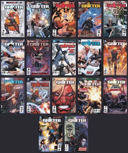 Grifter #1-16 + #0 (DC New 52 2011) Complete Series!! Rob Liefeld | eBay