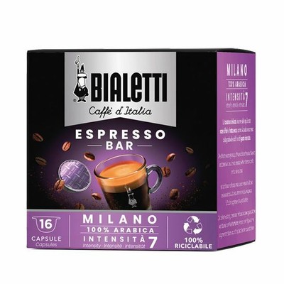 80 Capsules Aluminium Bialetti Mokespresso I Café' D'Italie Milan ...