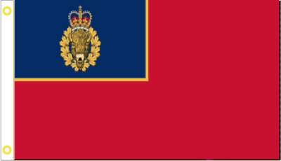 British Empire Flag Royal Canadian Mounted Police RCMP 1991 Canada ...