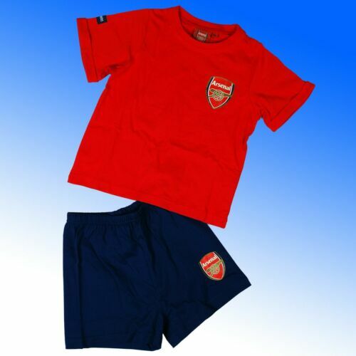 ARSENAL FOOTBALL SHORT PYJAMAS AFC BOYS SHORTY PJS 4 6 8 10 12 | eBay UK
