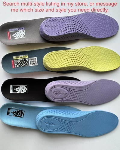 Vans Ultracush Popcush Insoles PRO Arch Height Increased Skateboard ...