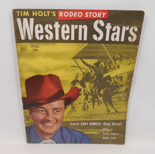 WESTERN STARS Magazine Spring 1950 Vol 1 No 5 Tim Holt Gene Autry Roy Rogers | eBay