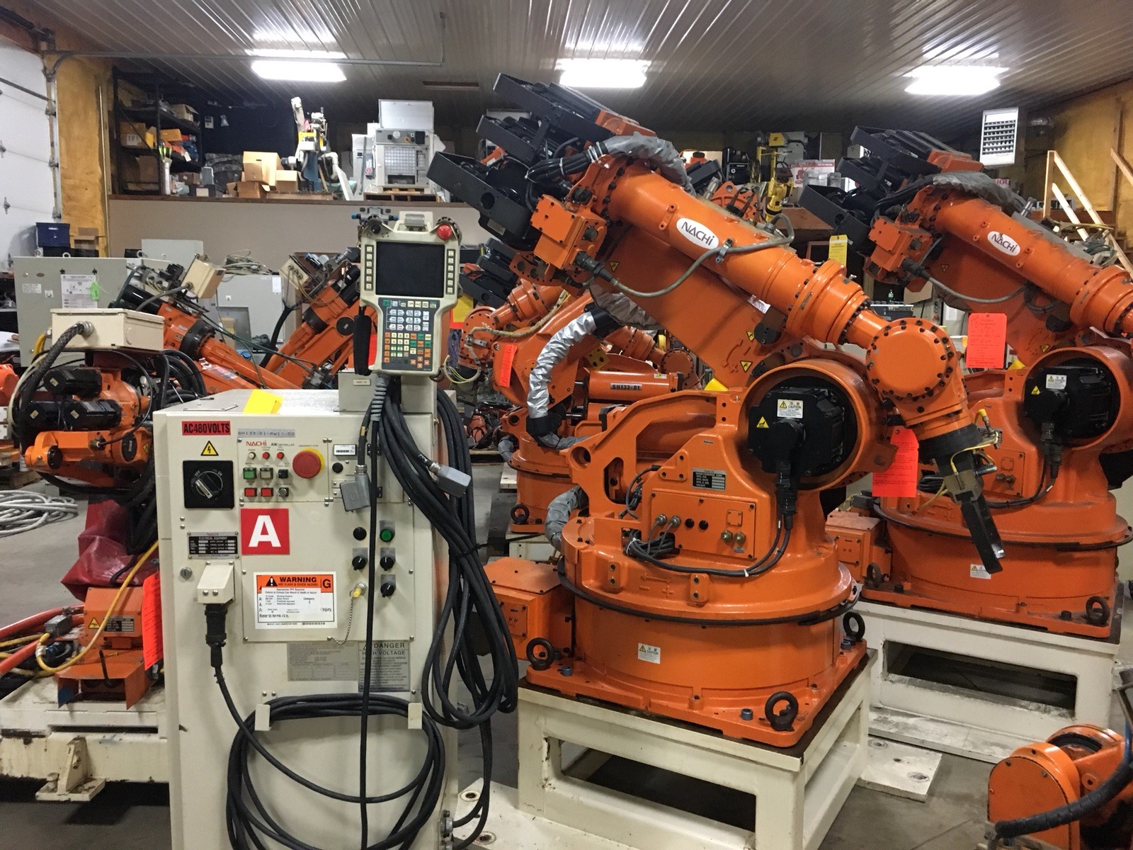 Nachi SH133 Robot with AW11 control system, Fanuc Robot, ABB Robot ...