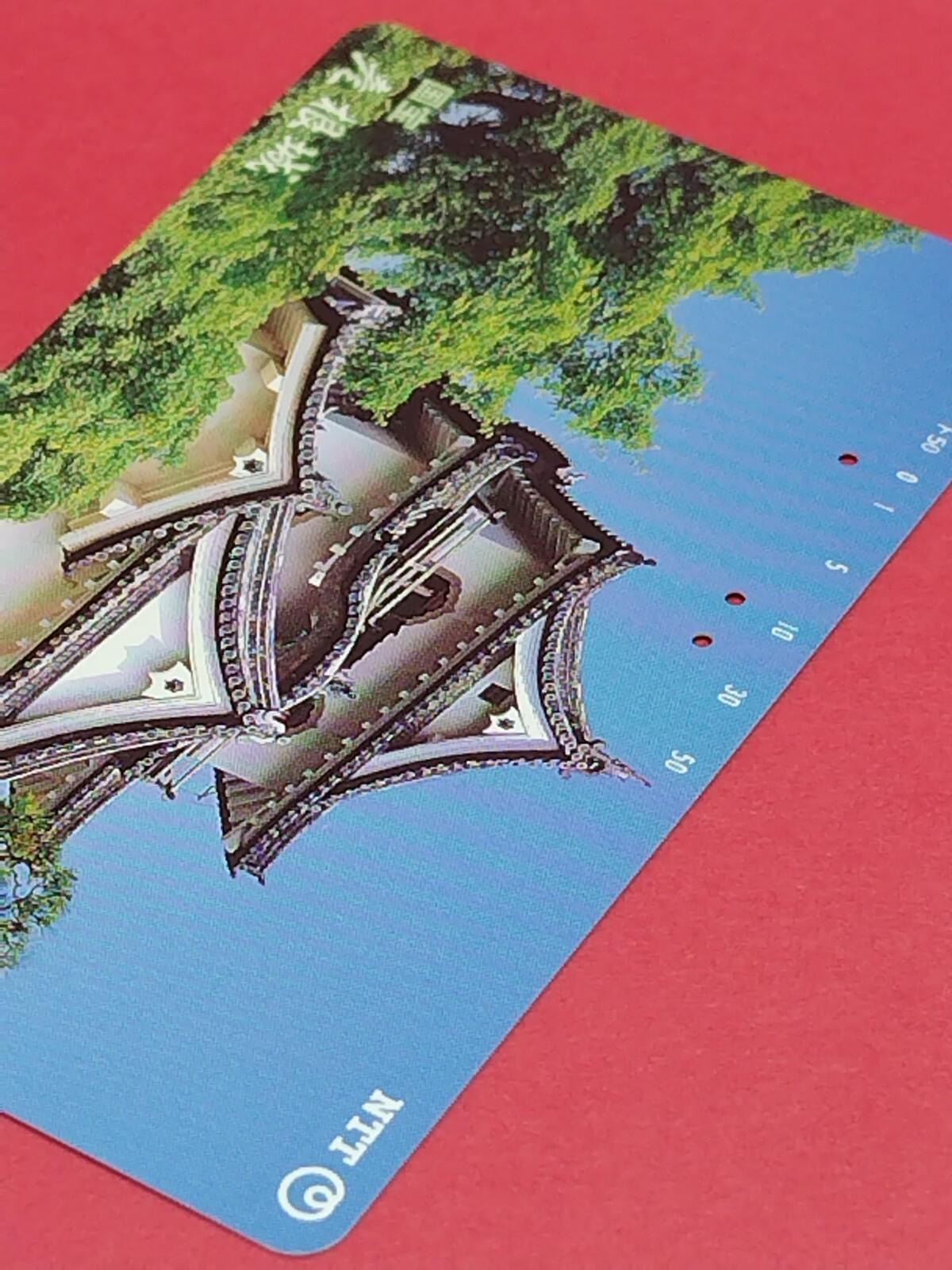 Shiga Hikone Castle Telephone Card Used National Treasure NTT Japan ...