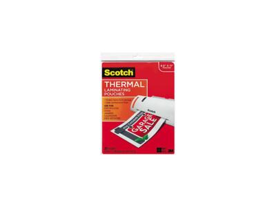 TP3854-20 Scotch Letter size thermal laminating pouches, 3 mil, 11 1/2 ...