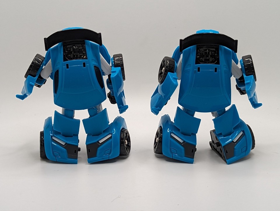2 Tobot Evolution Mini Y Blue Transforming Robot Cars Japanese ...