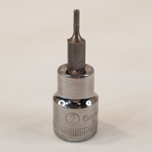 GearWrench 2mm Hex Bit Socket 3/8" Drive 80422N 5q for sale online | eBay