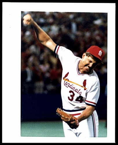 1987 St. Louis Cardinals DANNY COX Pitching Original Photo Type 1 | eBay