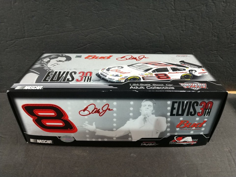DALE EARNHARDT JR. #8 Budweiser / Elvis 30TH 2007 IMPALA SS COT 1:24 | eBay