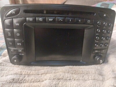 MERCEDES BENZ OEM W211 W219 E350 CLS500 FRONT NAVIGATION RADIO HEADUNIT ...
