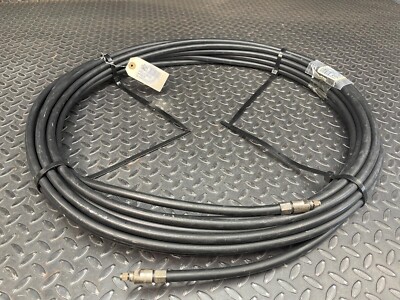 50 FT - Times Microwave LMR500FR Fire Retardant Coax Cable RF SMA-F to ...