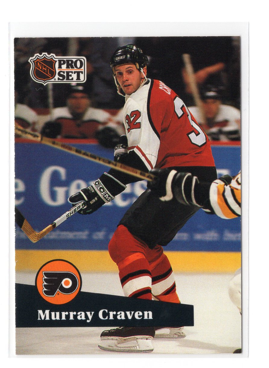 Hockey Card - 1992 Murray Craven 175 - Philadelphia Flyers NHL Pro Set ...