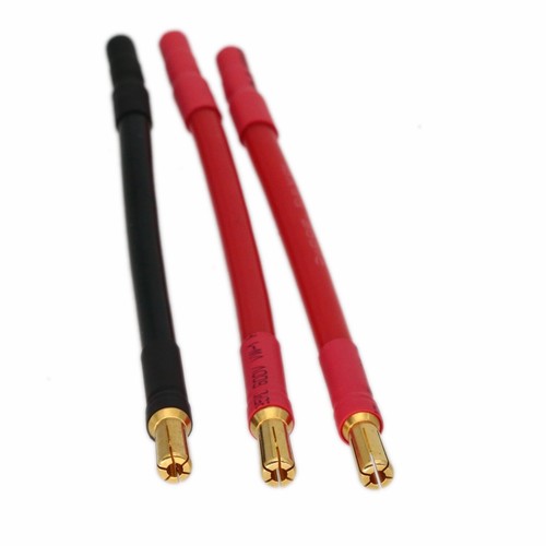 RC Brushless Motor ESC 10awg 4" Silicone Wire 3.5mm Female to 5mm Male ...