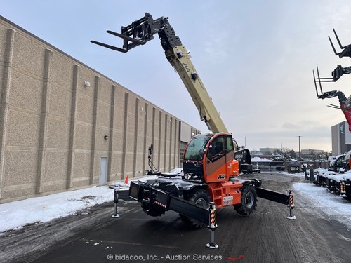 2023 JLG R1370 67' 13K Telescopic Reach Forklift Rotator Telehandler ...