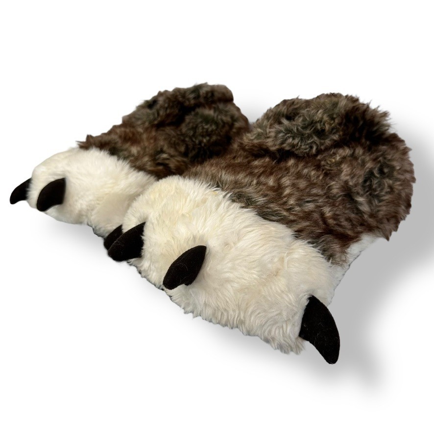 Great Wolf Lodge Unisex Bear Claw Animal Sasquatch Slippers One Size | eBay
