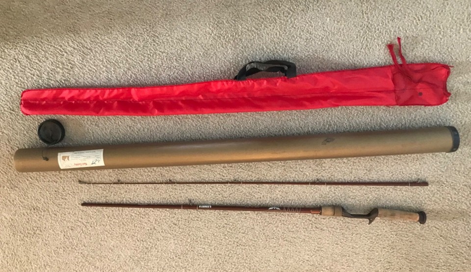 Fenwick Lunker Stik 6.5 ft. brown 10-18 lb. line fishing rod | eBay