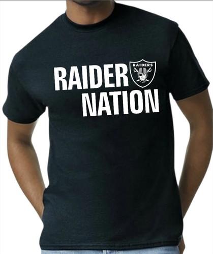 Raider Nation Men's T-Shirt Style Small to 5X-Large | eBay