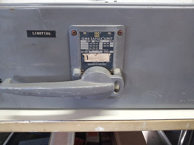 SQUARE D QMB2220 2P 240V 200A FUSED BUS PLUG USED GREAT SHAPE #A20 | eBay