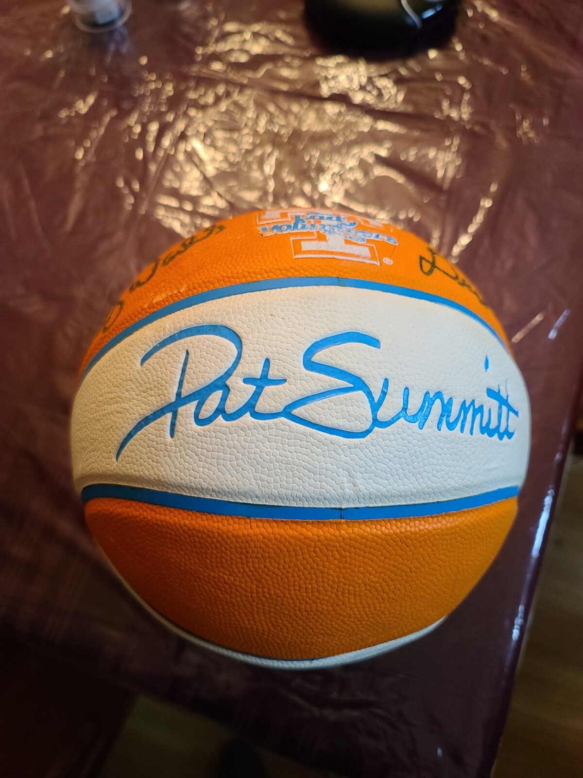 Pat Summitt and assistant coaches authentic autographed basketball | eBay