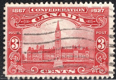 Canada Stamp Scott #143, 3c, Parliament Building Ottawa, Used, SCV$4.25 ...