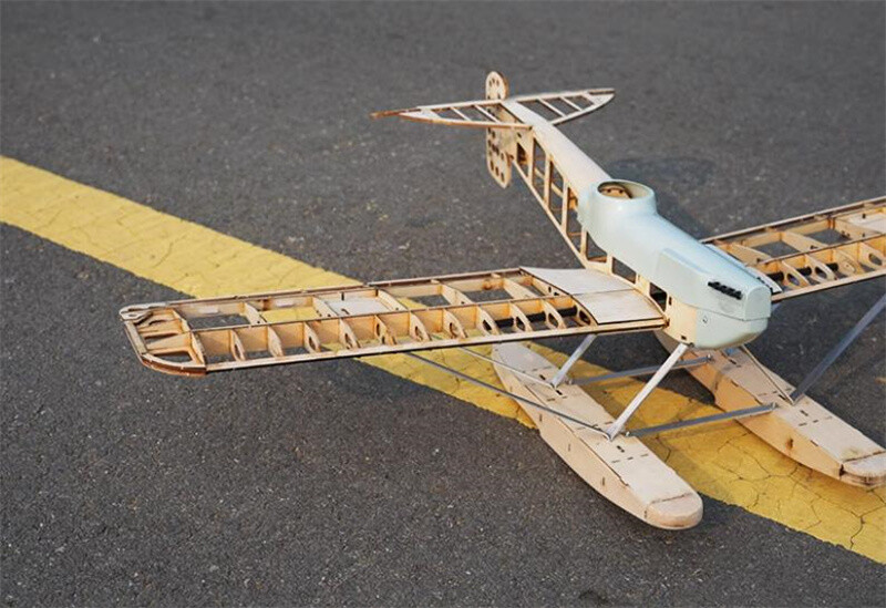 DIY AirplaneGermany Brandenburg W29 Fixed Wing Plane Model Balsa Wood ...