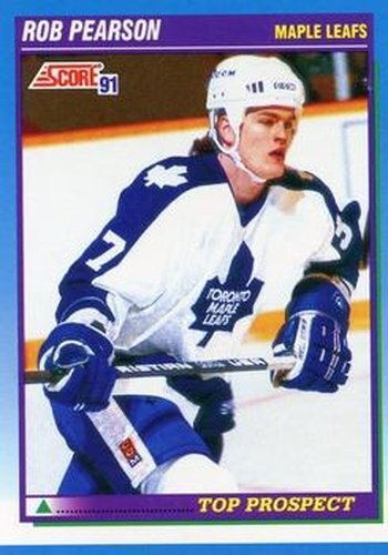 #341 Rob Pearson - Toronto Maple Leafs - 1991-92 Score Canadian Hockey | eBay