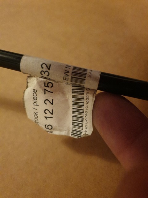 ORIGINAL BMW R56 R56N R57 R57N R58 R59 Cabrio Fuel Feed Line ...