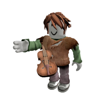 ROBL0X Toy Code Hard Times Henry Bundle Violin Accessory RARE ITEM⚡Sent ...