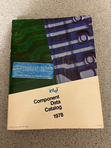 Intel Component Data Catalog 1978 | eBay