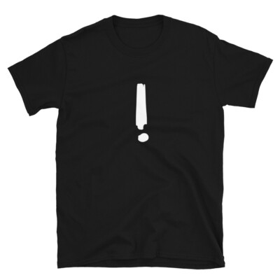 Exclamation Mark T-Shirt | eBay
