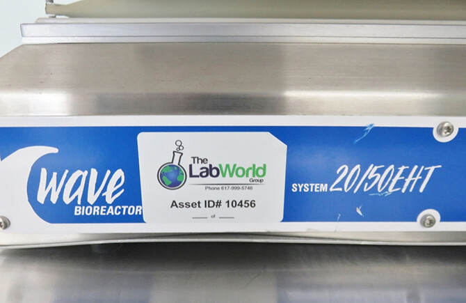 GE Wave 20/50EHT Bioreactor with O2MIX20 TESTED with Warranty SEE VIDEO ...