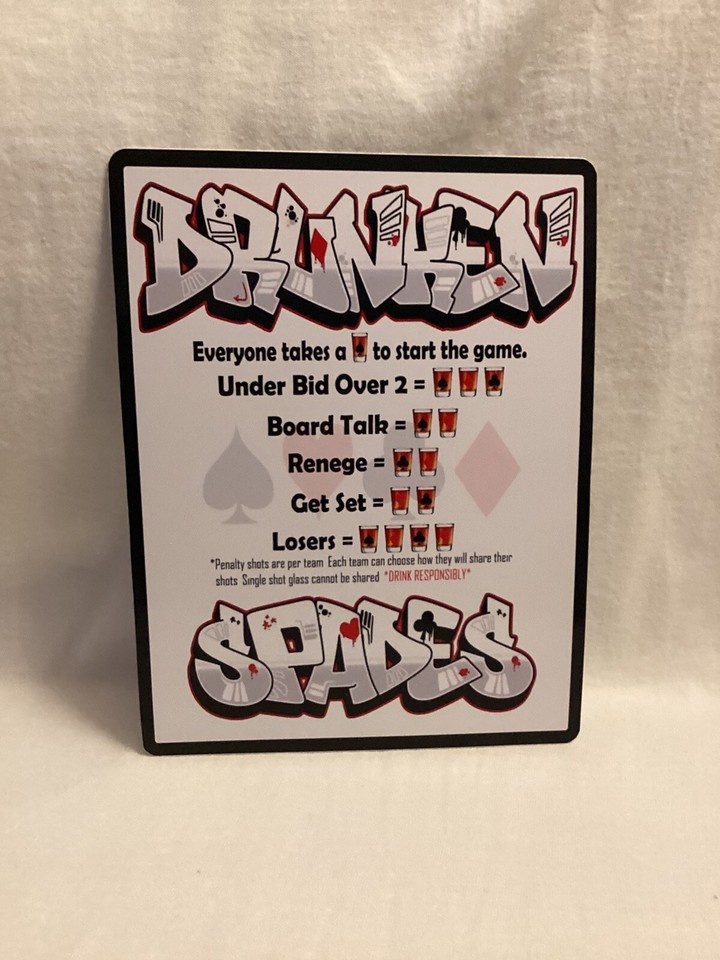 SPADES DRUNK GAME SET | eBay