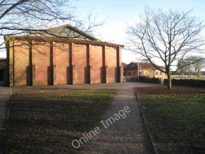 Photo 6x4 School sports hall Basingstoke Fort Hill Community School ...