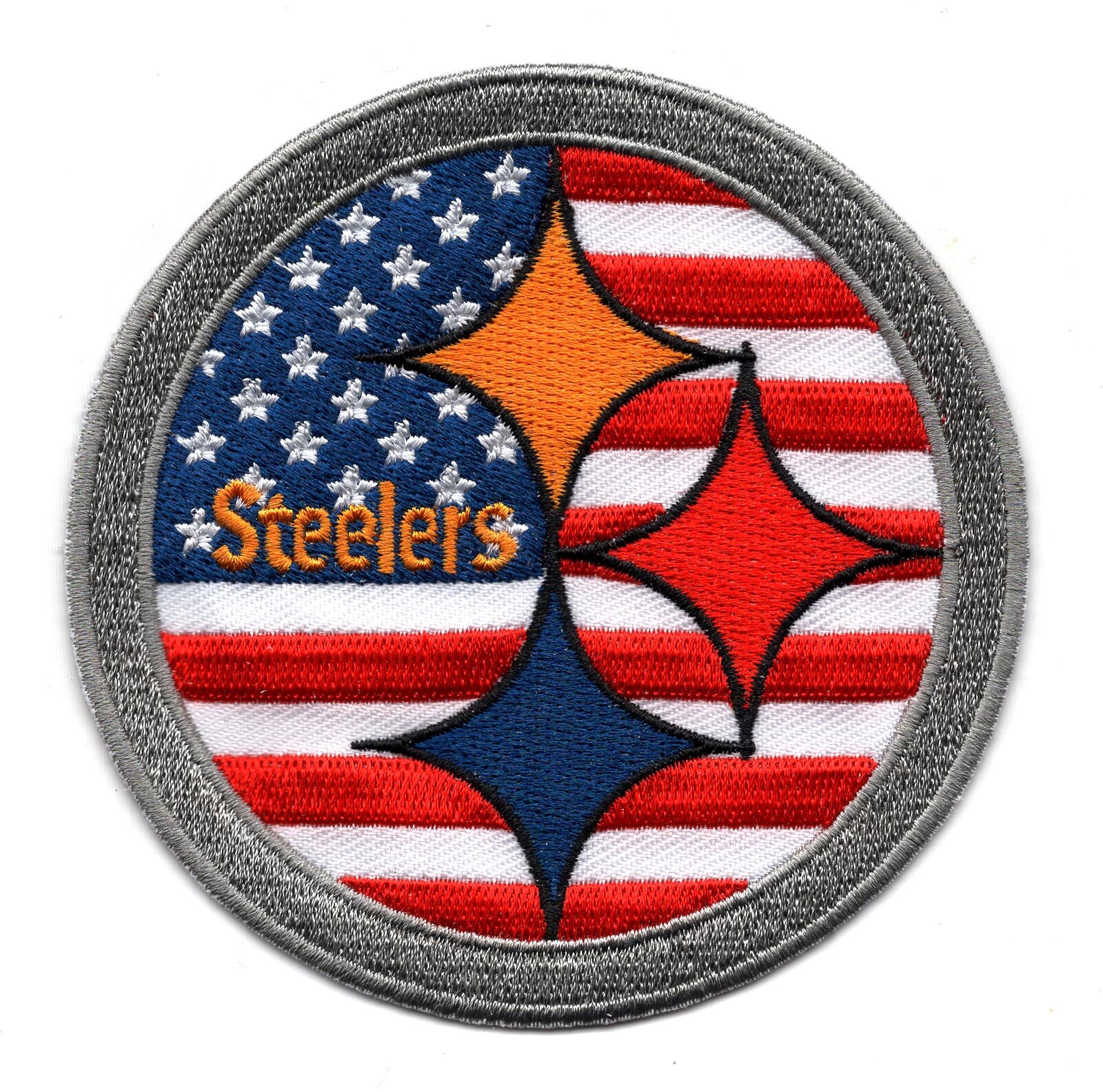 PITTSBURGH STEELERS 3.5" USA Iron-on NFL Football Jersey PATCH-Steeler ...