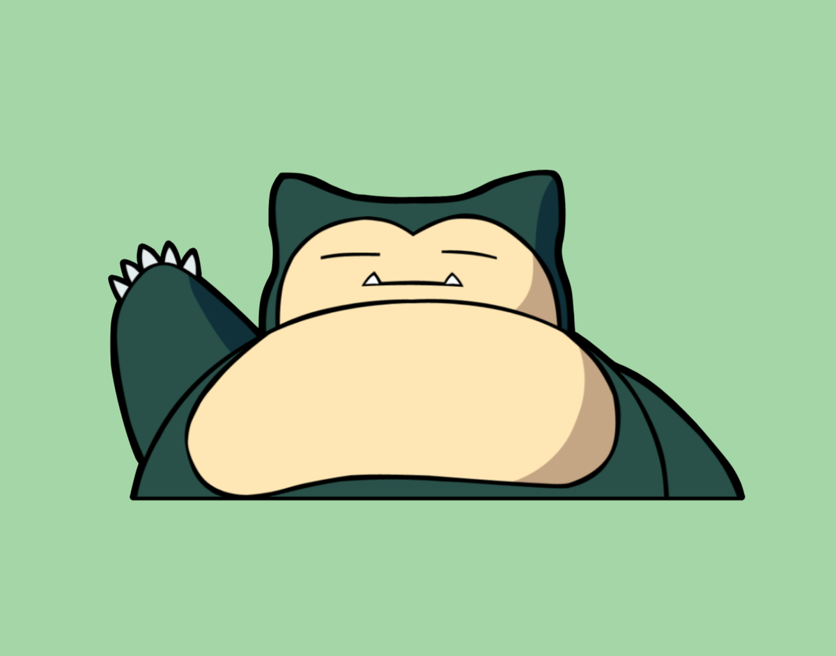 Cute Snorlax Pokemon