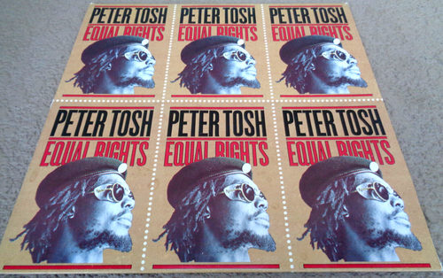 PETER TOSH EQUAL RIGHTS VINYL RECORD (1977 COLUMBIA) VGC TESTED REGGAE ...