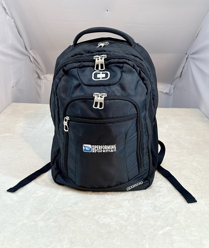 OGIO Colton Pack Embroidered Black Backpack 16" Laptop Tablet Sleeve ...