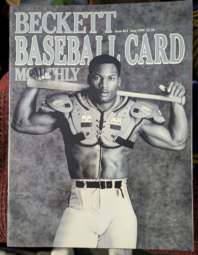 Beckett Baseball Card Monthly June '90 Bo Jackson Price Guide Magazine ...