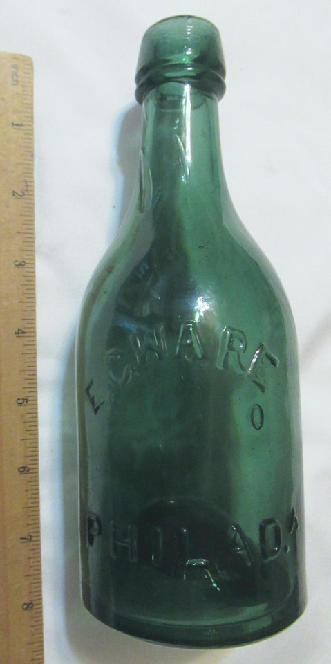 Green Ware Early Lager Shape Philadelphia Iron Pontil Attic Porter ...