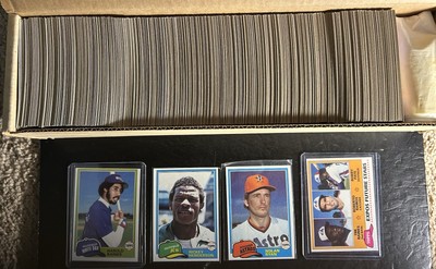 1981 Topps Baseball Complete Set NM | eBay